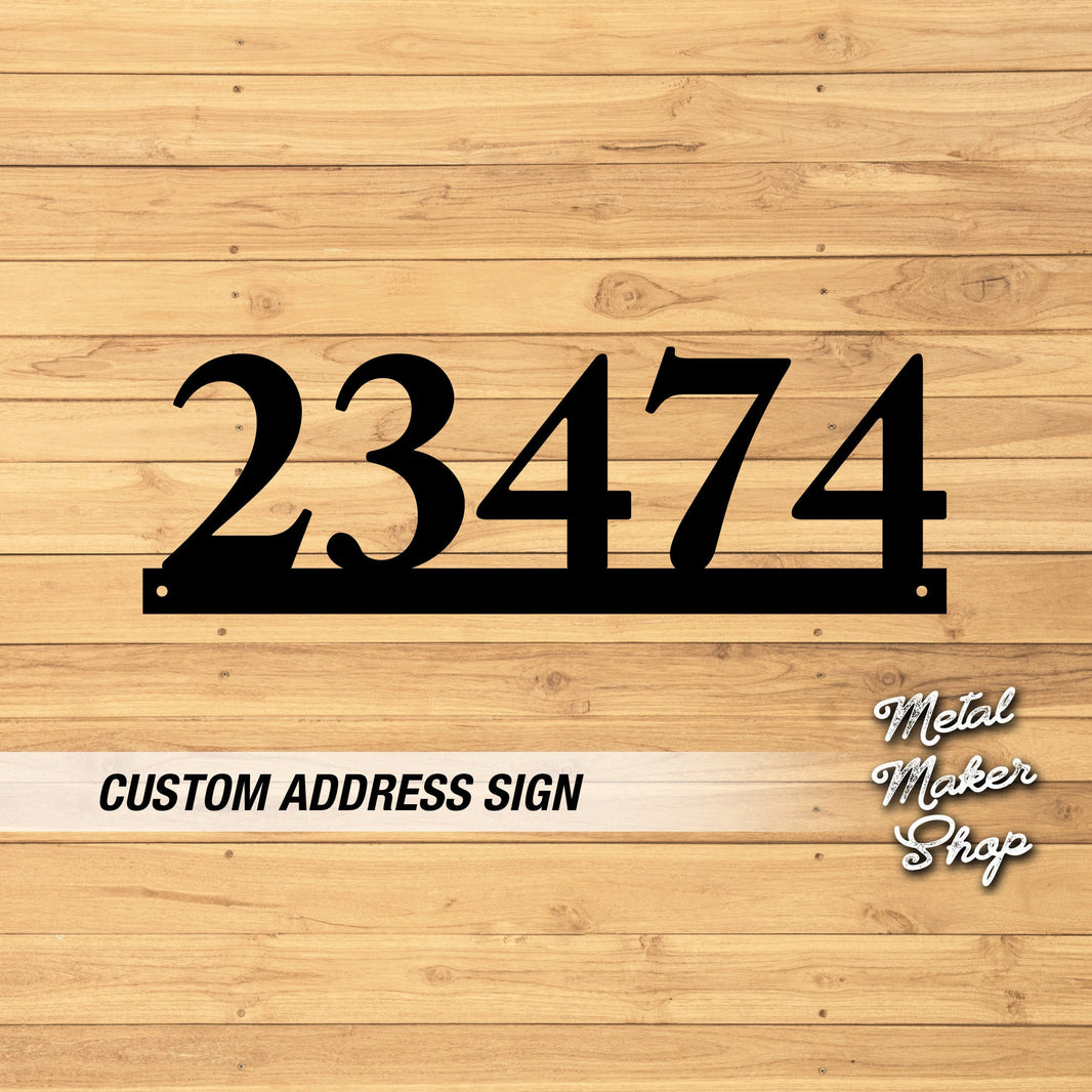 Address Signs – Metal Maker Shop